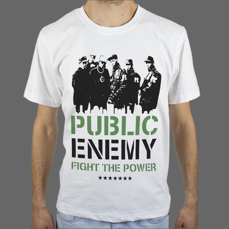 Public Enemy Logo Tattoo